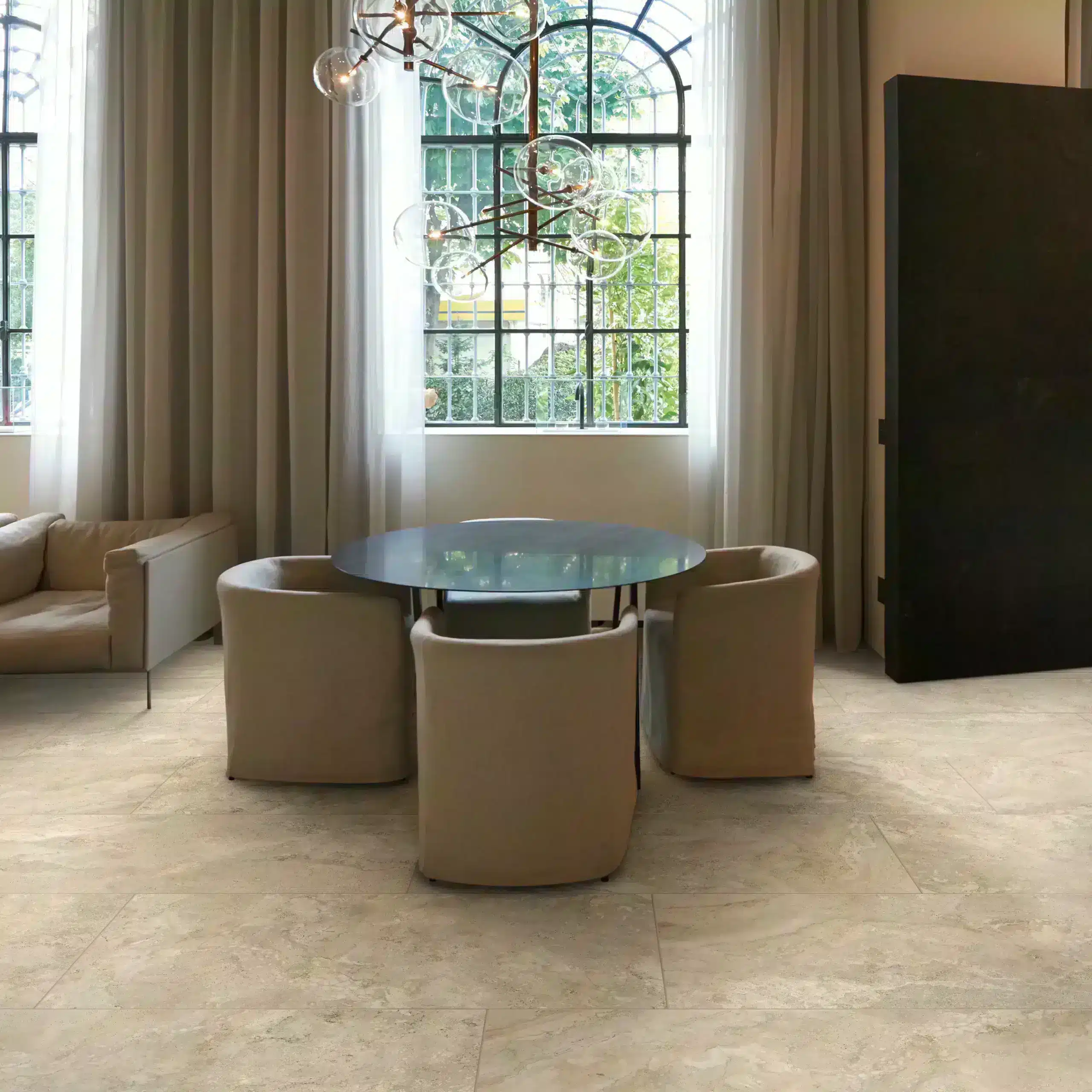 Elementi Cream 12x24 Porcelain Tile in iTileMosaic