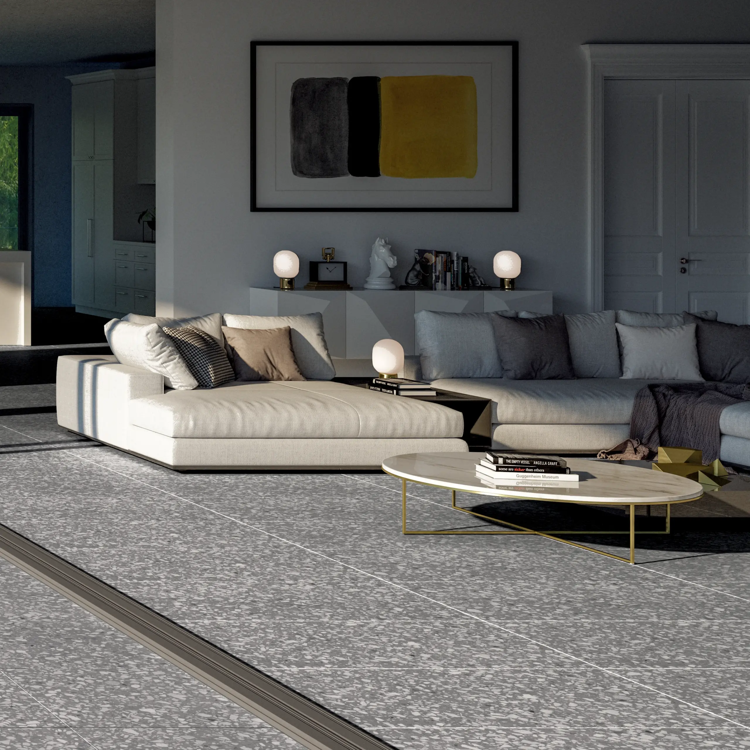 Terrazzo Murano 24x48 Matte Porcelain Tile - iTileMosaic