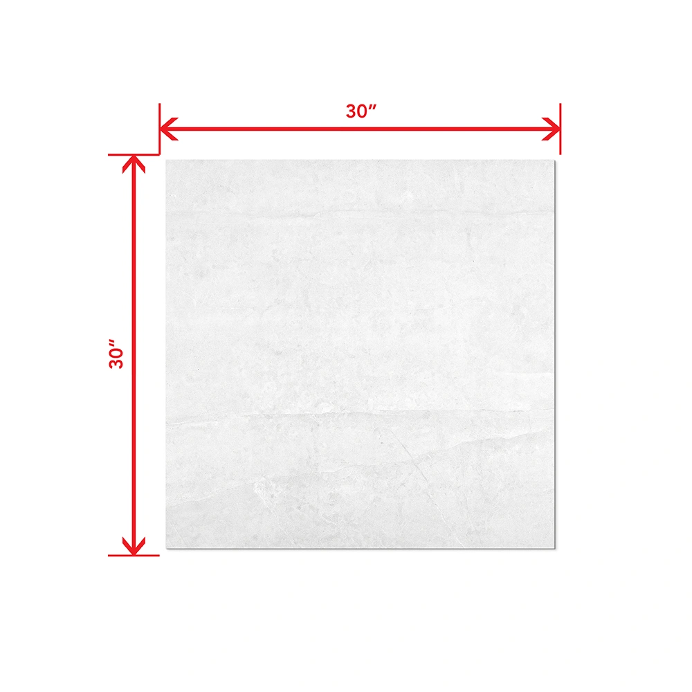 Tallada White 30x30 Matte Porcelain Tile - iTileMosaic